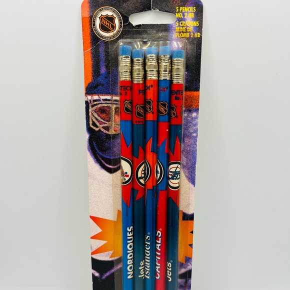 Pentech | Office | Pentech Nhl Officially Licensed No 2 Hb 5 Pencil ...